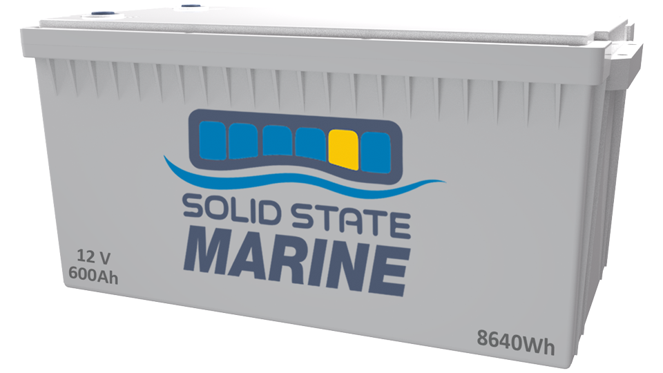 12V 600Ah Deep Cycle + Starting Battery – Solid State Marine